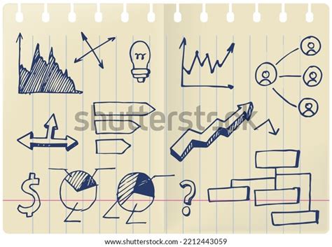 Graphical Representation Data By Linear Segments Stock Vector Royalty Free 2212443059