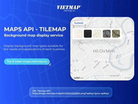 Vietmap Maps Api A Comprehensive Background Map Display Service