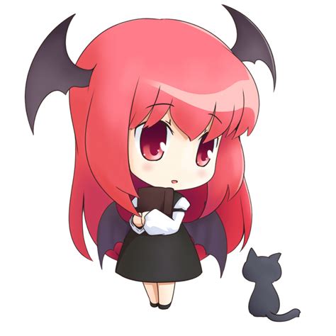 Safebooru 1girl D Armband Bat Wings Black Dress Blush Book Book Hug