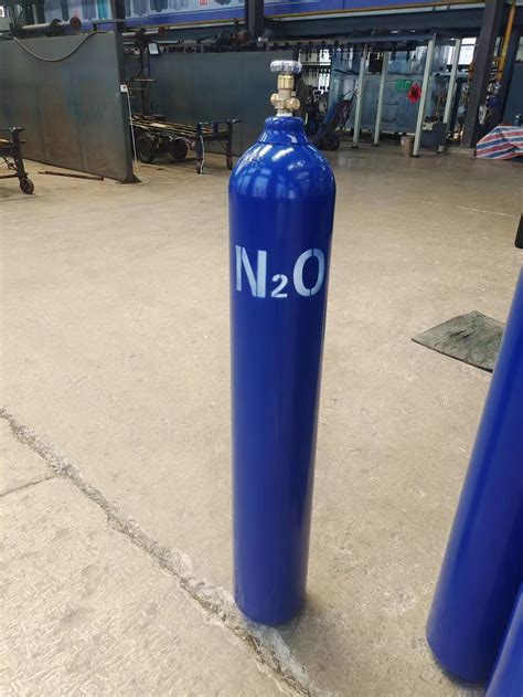 Hiqh Pressure Nitrous Oxide Gas Cylinder China 50L 200bar Nitrous