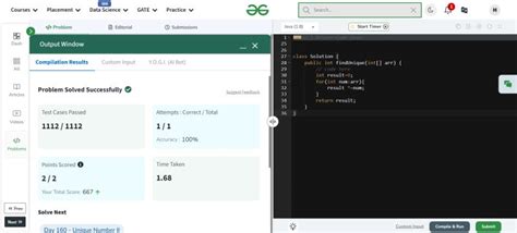 Solved The Unique Number Problem With Xor Hari Prasad Posted On The