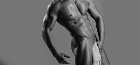 Sexy Modelo Masculino Con Torso Desnudo Desnudo Sexy Joven Apuesto