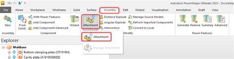 How To Add Assembly Relationships To A Slider In PowerShape Mould Design
