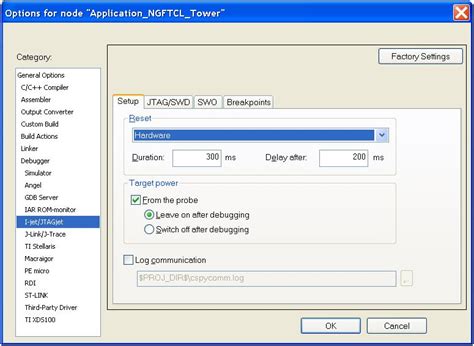Iar Setting For I Jet With Kinetis Nxp Community
