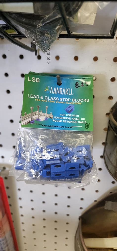 Lead And Glass Stop Blocks — Hot Flash Glass
