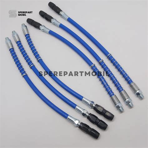 SELANG PRESSOL SELANG GREASE GUN SELANG STEMPET SELANG POMPA GEMUK PIPA KEPALA PELUMAS Lazada