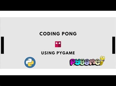 5 Steps To Make Pong Using Pygame | Python : r/pygame