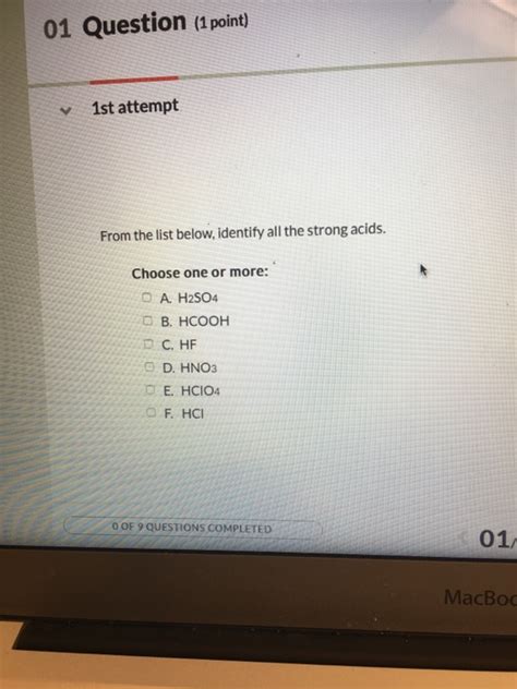 solved 01 question 1 point v 1st attempt from the list