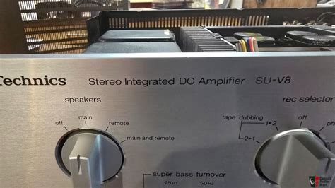 Technics SU V Integrated Amplifier With Bonus ST S Tuner Photo Canuck Audio Mart