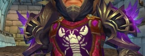 Amito De Seda De Gladiador Implacable Objeto Mists Of Pandaria
