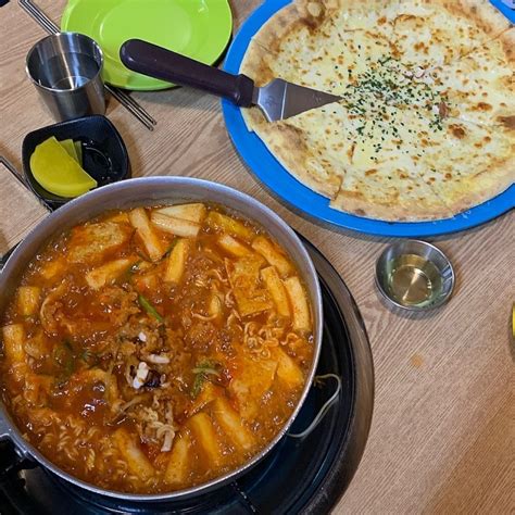 강동구청역 맛집 일방통행국물떡볶이and화덕피자 즉떡맛집 네이버 블로그