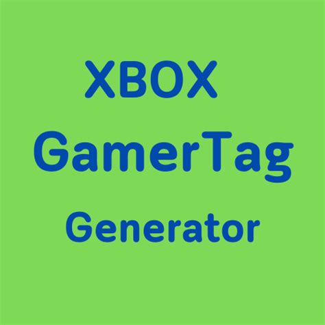 Xbox Gamertag Generator Online