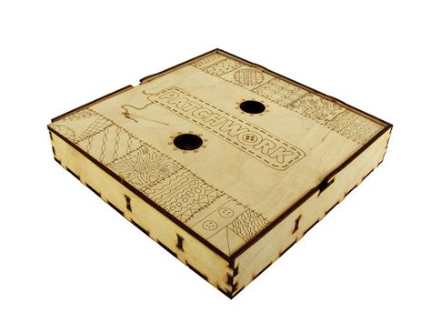 Patchwork Organizer Insert For Patchwork Base Board Game Etsy Uk