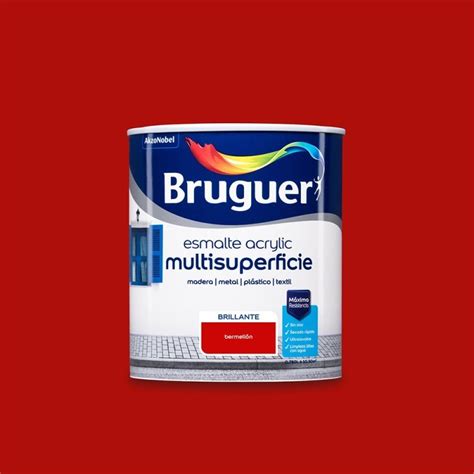 Esmalte acrílico bermellón Bruguer