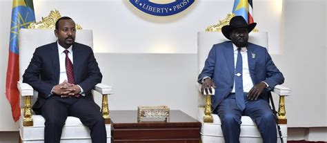 President Kiir Discusses Bilateral Regional Issues With Ethiopian Pm