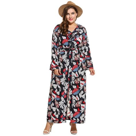 Long Sleeve V Neck Split Maxi Dress 80 Top N Tee