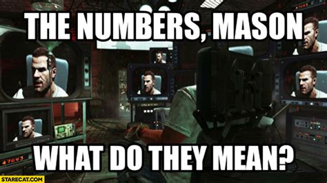 The Numbers Mason What Do They Mean Starecat