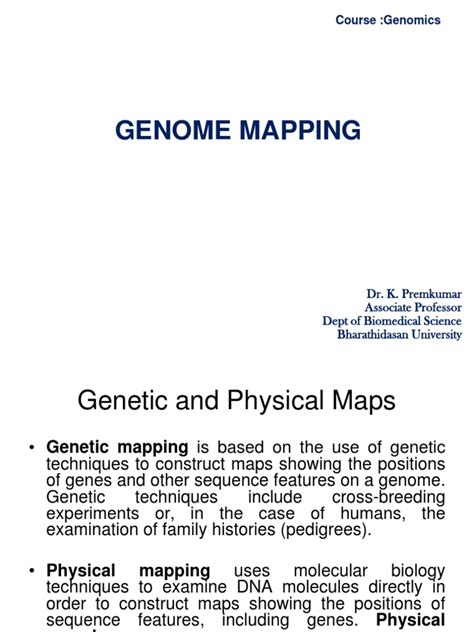 Genome Mapping Pdf Single Nucleotide Polymorphism Fluorescence In