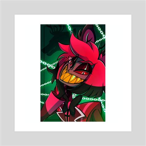 Alastor In Chains An Art Print By Clementine Juice Inprnt