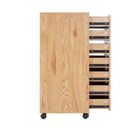 Latitude Run® Garysburg 7 Drawer Office Storage File Cabinet On Wheels