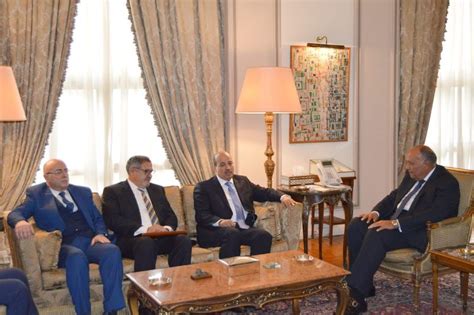 وزير الخارجية يستقبل رئيس مجلس المستشارين المغربي بوابة الأهرام
