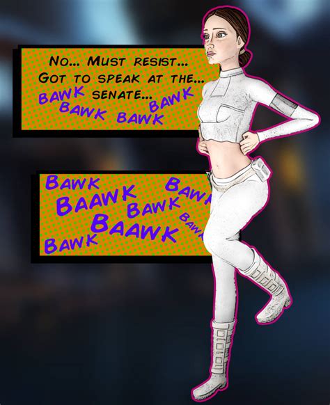 Padme Amidala Chickening Out Of The Senate By Saltygauntlet On Deviantart