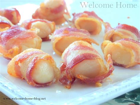 Welcome Home Blog Bacon Wrapped Scallops