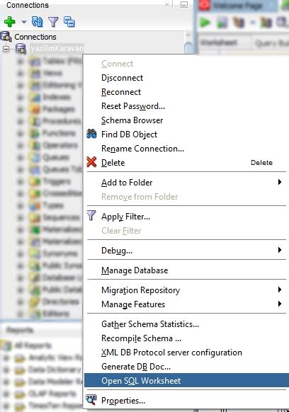 Plsql Ders 4 Tablo Oluşturma Silme İşlemler Yazılım Karavanı