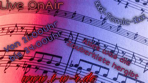 T W R Tomic World Radio Ja Heut Teil Ich Mir Mit Dj Tomic Den Stream Och Fange Wie Immer An