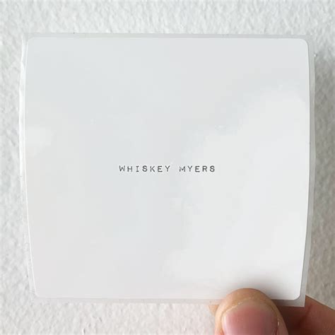 Whiskey Myers Whiskey Myers Album Cover Sticker