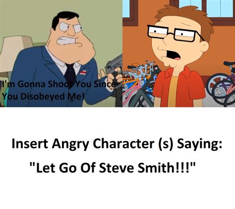 Who Saves Steve Smith From Stan Smith By Colmodo On Deviantart