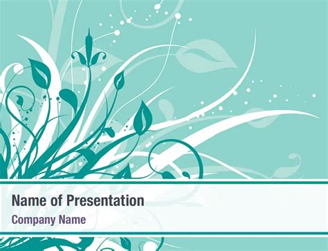 Floral Motif Powerpoint Templates Floral Motif Powerpoint Backgrounds