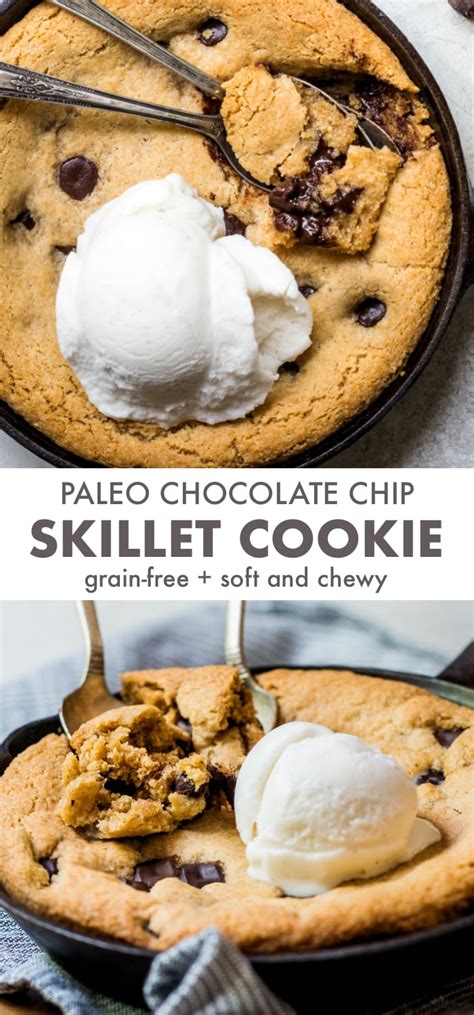 Paleo Chocolate Chip Skillet Cookie Coconuts Kettlebells