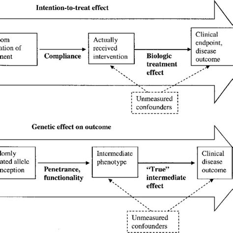 Conceptual Graph Depicting The Instrumental Variable Iv Approach B Download Scientific