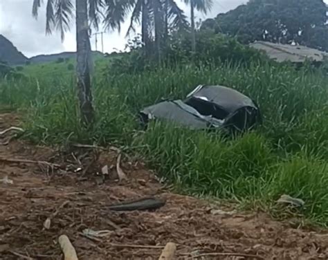 Homem morre após capotar carro em Ecoporanga Noroeste do ES A Gazeta