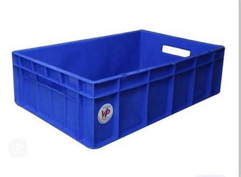 Blue Color Plastic Crates At Best Price In Ghaziabad Balaji Technology