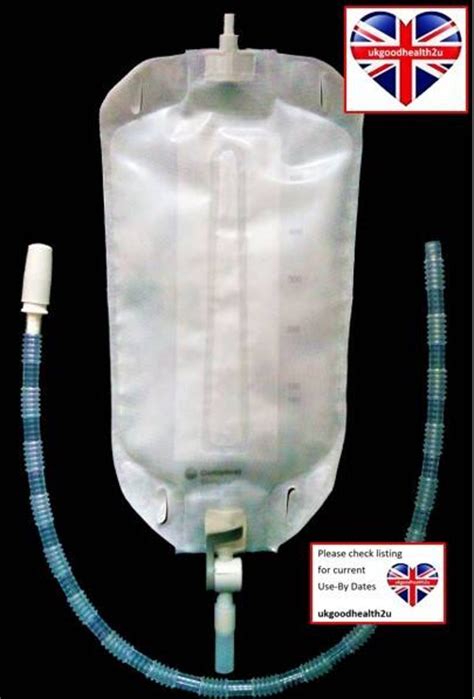 Coloplast Simpla Profile Urine Collection Leg Bag 21584 500ml No Straps