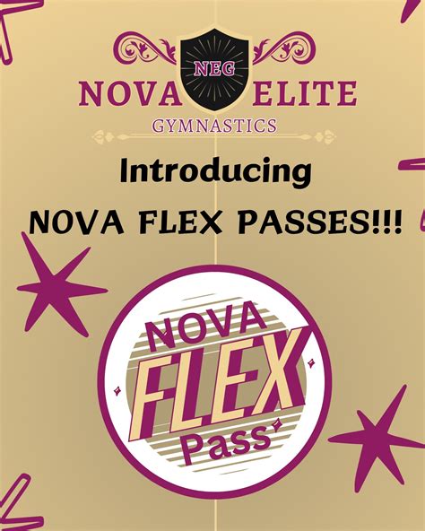 Flex Passes — Nova Elite Gymnastics