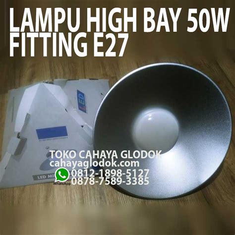 Jual Lampu High Bay 100w New Industrial Led Cahaya Glodok
