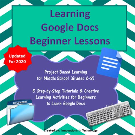 Learning Google Docs Beginner Lessons Made By Teachers