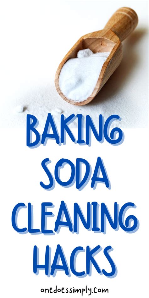 Fantastic Cleaning Hacks Using Baking Soda One Does Simply Cook