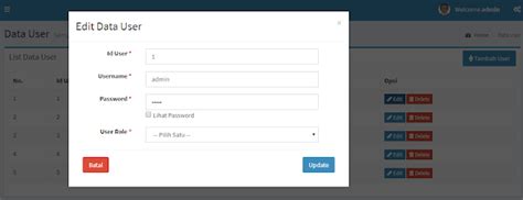 Membuat Crud Pada Modal Dengan Bootstrap Dan Php Ketutrare