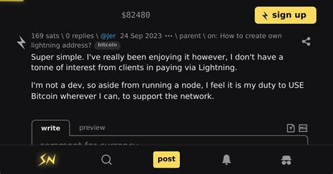 Reply On How To Create Own Lightning Address Stacker News Bitcoin