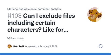 Can I Exclude Files Including Certain Characters Like For Instance Build Cs Issue
