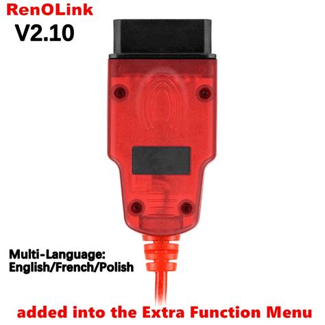 Renolink Obd2 Renault Ecu Programmer V210 Ecm Uch Key Ecu Programmer