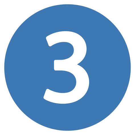 Number Three Pro Numbers Icon Download On Iconfinder