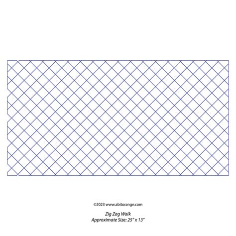 Zig Zag Walk — A Bit Orange