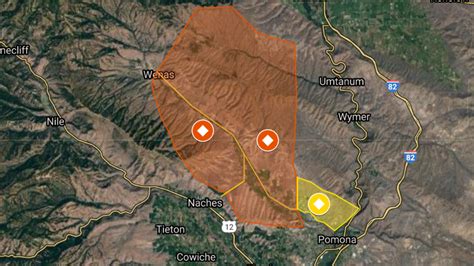 Wa State Forest Fire Map Map