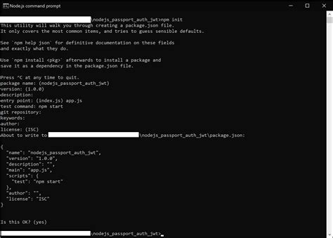 A Nodejs Web Application Security Using Passport Express Sessions