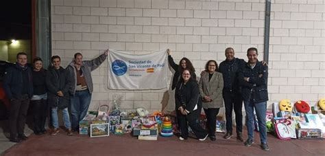 Donación de Juguetes por Navidad SSVP España